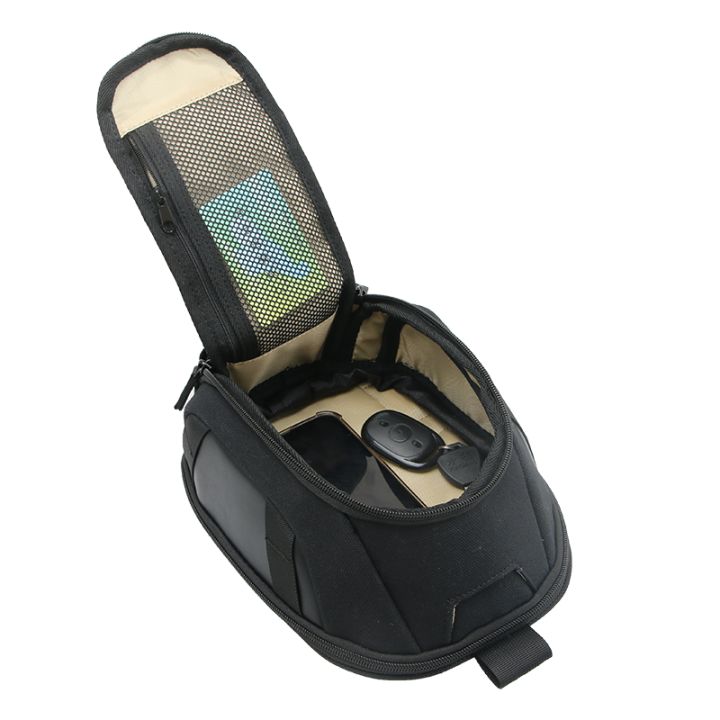 Retro Motorcycle Tank Bag with Magnetic Fitting Seat Bag Tail Bag ...