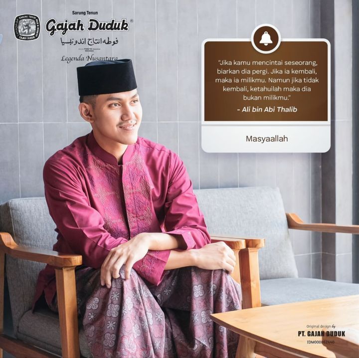 KAIN SARUNG PELIKAT GAJAH DUDUK ULTIMATE SILKY EKSKLUSIF | Lazada