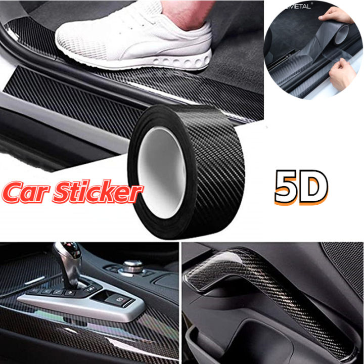 Car Sticker DIY 5D Carbon Fiber Vinyl Self Adhesive Film, Adapted to ...