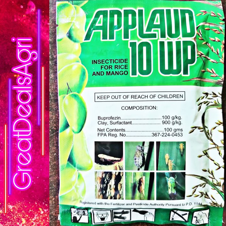 APPLAUD 10 WP BUPROFEZIN INSECTICIDE (100g) BY JARDINE DISTRIBUTION ...