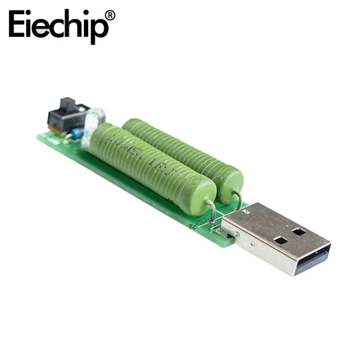DIY USB resistor DC electronic load With switch 2A/1A adjustable ...