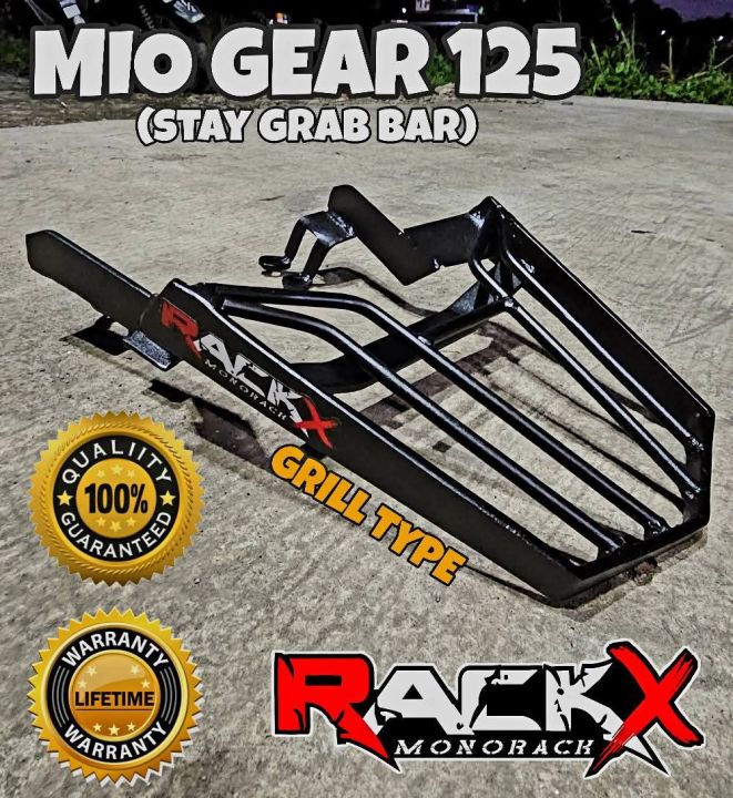 yamaha gear 125 rack x bracket stay grabbar | Lazada PH