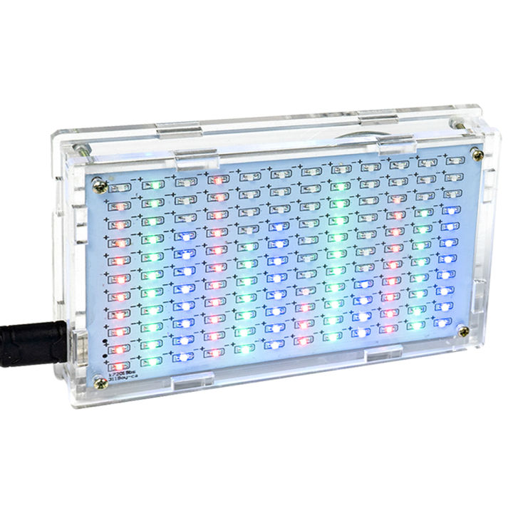 DIY LED Music Spectrum Electronic Kit Audio Sound Frequency Display PCB ...