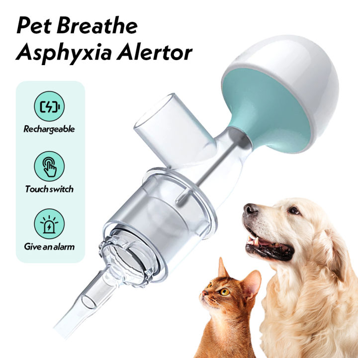 Dog Cat Apnea Sensor Monitor Pet Suffocation Alarm Animal Veterinary ...