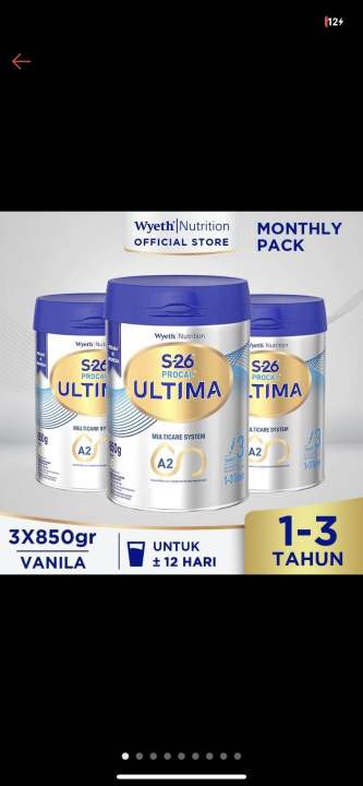 S-26 Procal Ultima Can 850 gr x 3 Pcs | Lazada Indonesia