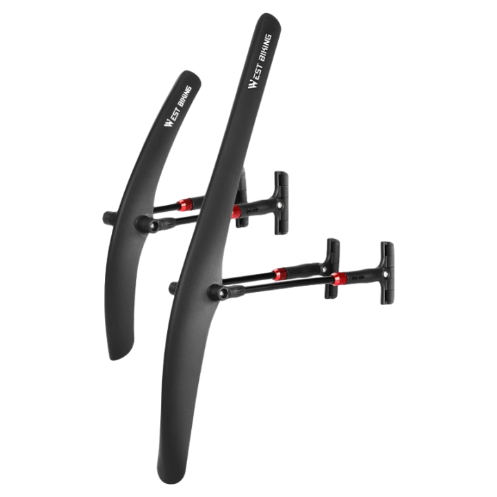 West Biking | Quick Release Mudguard Set for Road Bicycles | Lazada PH