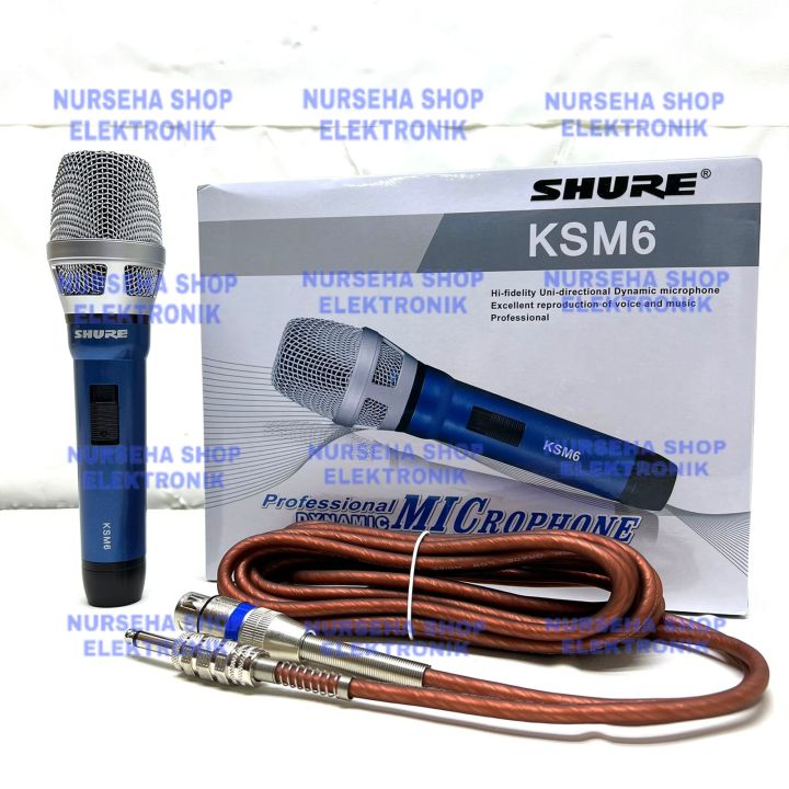 Mic cable shure Microphone cable shure KSM6 KSM 6 | Lazada Indonesia
