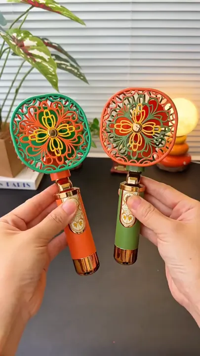 Quạt Mini Cổ Điển Nanyang – Quạt Cầm Tay Pin Sạc USB, Siêu Êm, Nhỏ Gọn ...