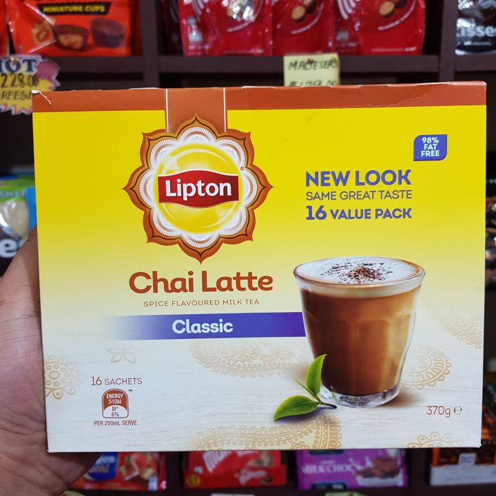 LIPTON CHAI LATTE 16 SACHET | Lazada PH