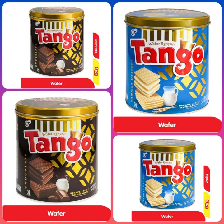 WAFER TANGO KALENG 270gr | Lazada Indonesia