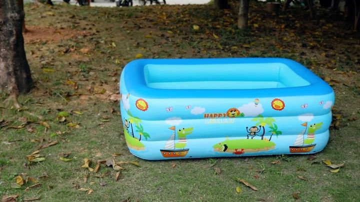 💯Original + 24 hours delivery 120cm150cm/180cm Inflatable Swimming Pool ...