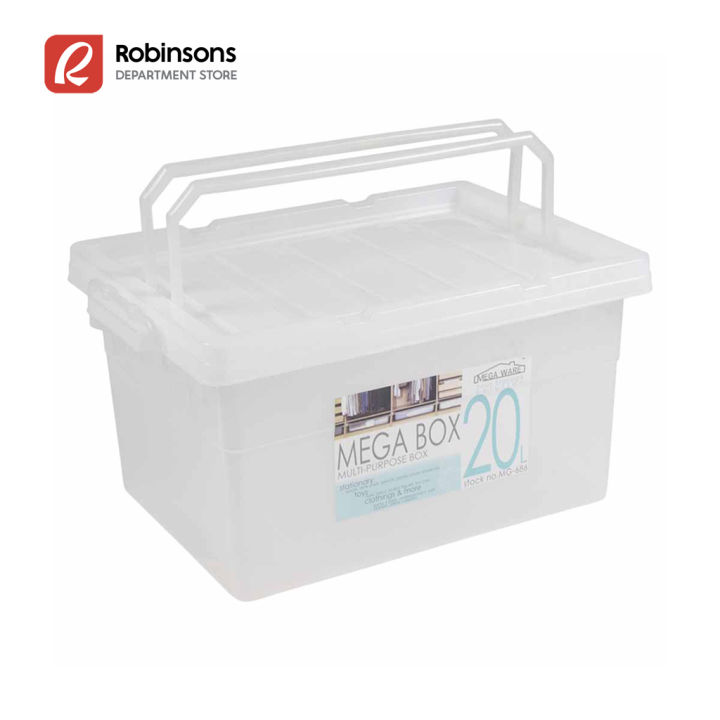 Megabox 20L Storage Box (Clear) | Lazada PH