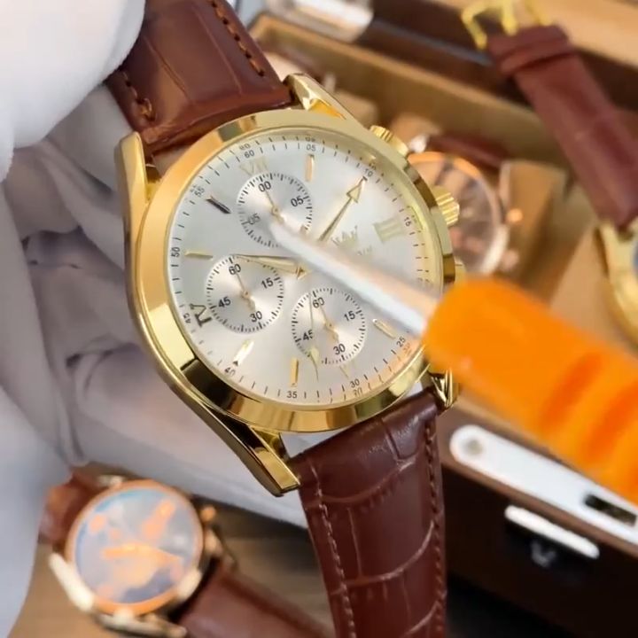 Original POSHI Luxury Brand Men's Watches Fashion Chronograph Auto ...