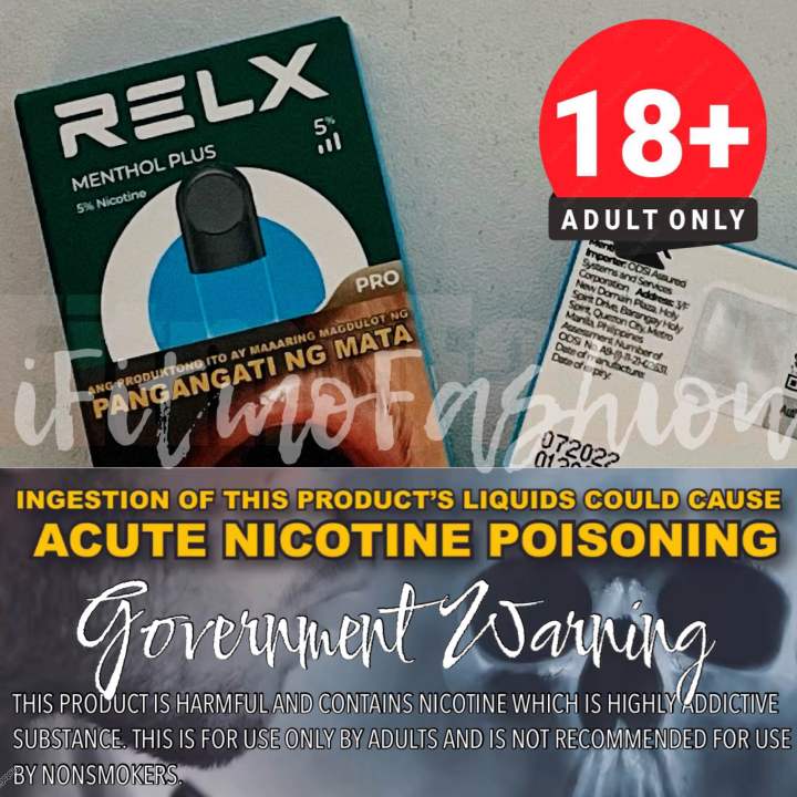 RELX Pod GHW MENTHOL PLUS for Infinity Essential Phantom Artisan Breeze ...