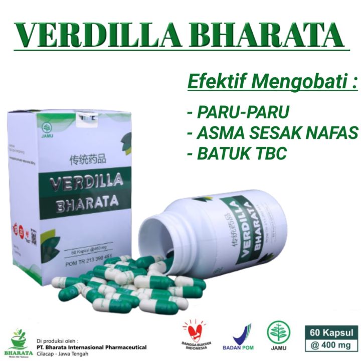 Verdilla Bharata Obat Herbal Paru-Paru TBC Batuk Darah Asma Sesak Nafas ...