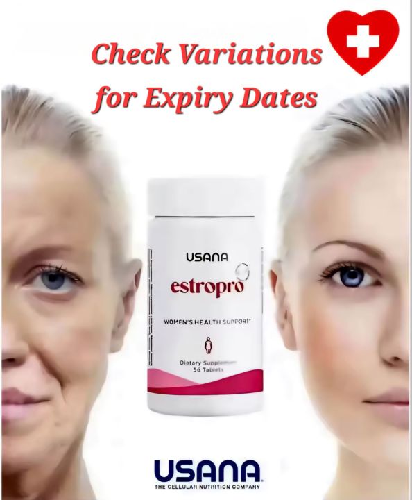 Usana Estropro 100% Genuine 56 Tablets Imported from US ( Click ...