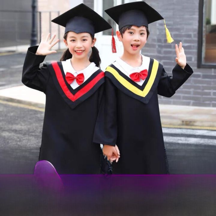 Doctor's Cap Graduation Ceremony Clothes Children's Performance Outfits ...