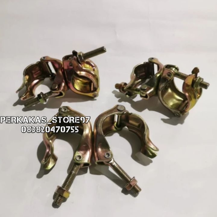 Klem pipa scaffolding clamp pipa 1 1/4" model mati | Lazada Indonesia