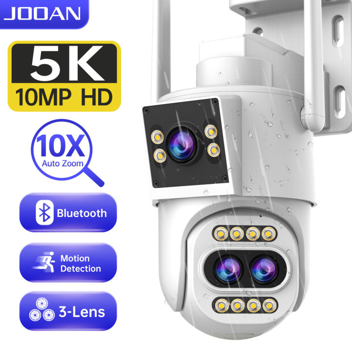 JOOAN CCTV Wireless Outdoor Camera cctv security cameras W10Z-U 5K+10MP ...