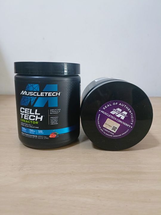MuscleTech Cell Tech Creactor 120servings. ครีเอทีนสูตรเข้มข้น | Lazada ...