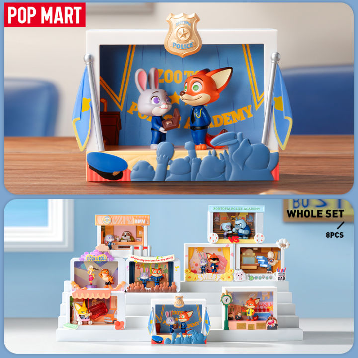 POP MART Zootopia Highlight Moment Series Scene Sets Blind Box | Lazada ...