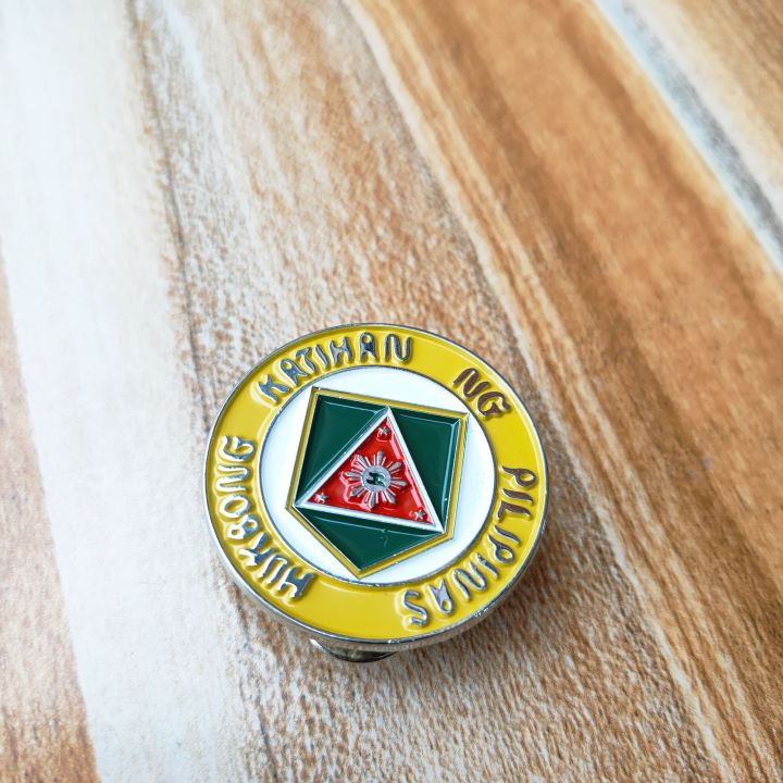PHILIPPINE ARMY HUKBONG KATIHAN METAL PIN | Lazada PH