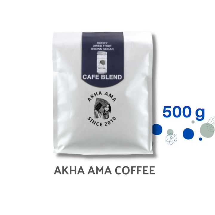 AKHA AMA COFFEE กาแฟอาข่า อ่ามา : CAFE BLEND เมล็ดกาแฟคั่ว อาข่า อาม่า ...