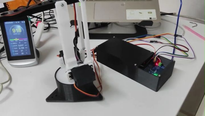 DIY Robot Arm Controller Gen 2 บอร์ดควบคุมแขนกล เซอร์โว Arduino รองรับ ...