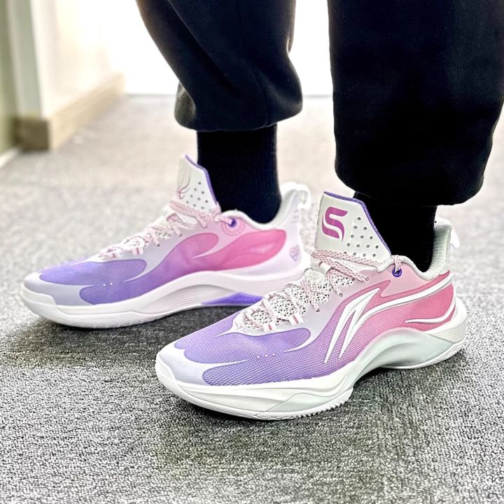 Li Ning Flash Ling Basketball Shoes 2024 New Arrival Shock-Absorbing ...