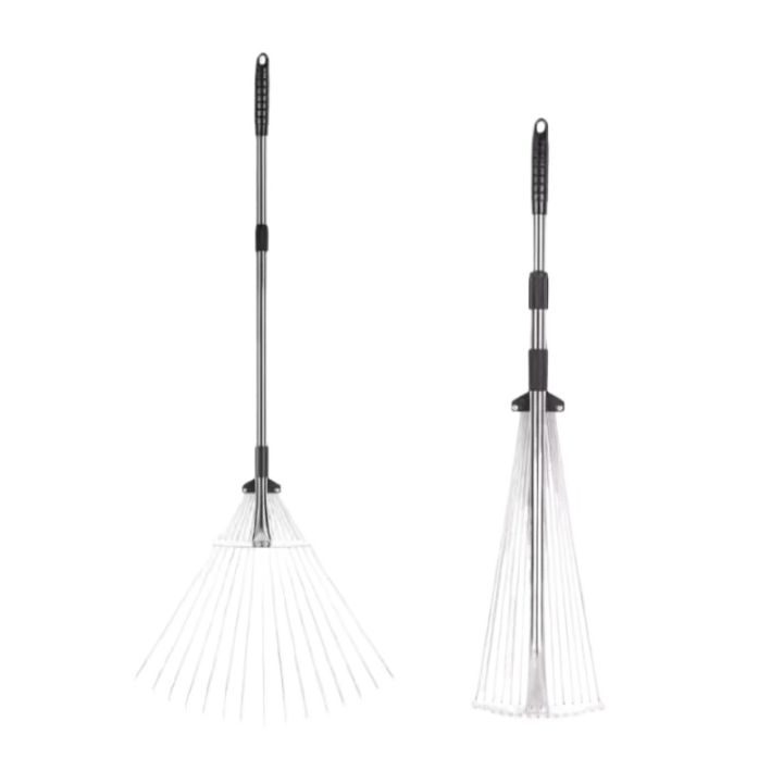 Grass Rake Flat Sweeping Leaves Handy Gadget Lawn Iron Catcher Farm ...