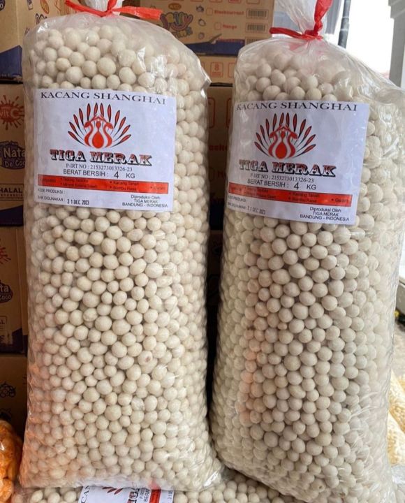 Sukro Sanghai 1 ball 4 Kg kacang atom | Lazada Indonesia