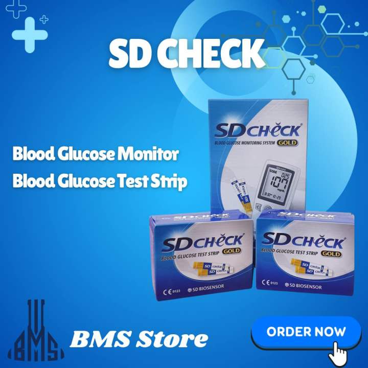 SD Check Glucose Strip Expiry Sept 2025 | Lazada PH