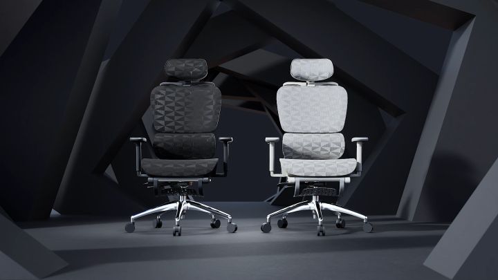 MUSSO E600 PRO Ergonomic Chair 3D Handrail and Adjustable Headrest ...