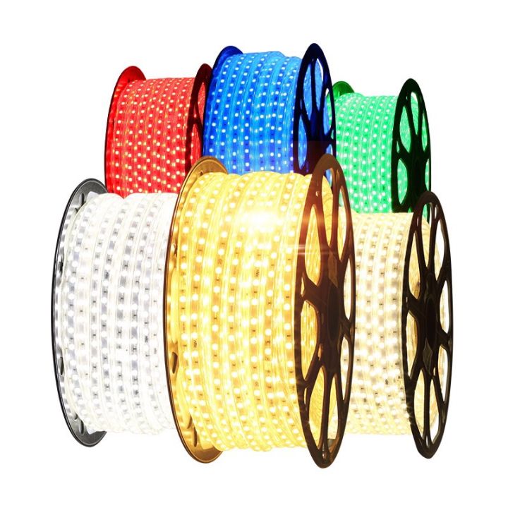 【COD&Ready】220V 5730 120leds strip light /rope light :white,coolwhite ...