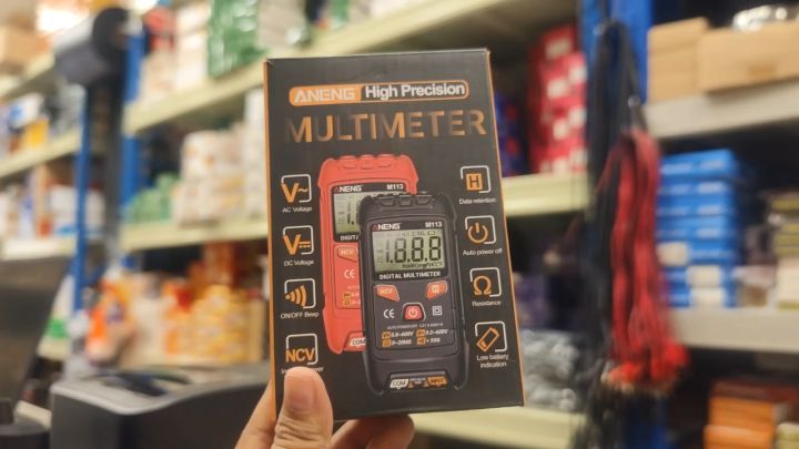 Multitester Aneng M113 Smart Multimeter Digital NCV True RMS Tester ...