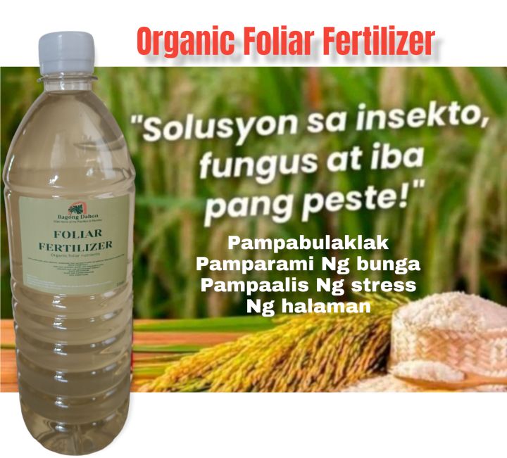 Organic Foliar 1000ml | Lazada PH
