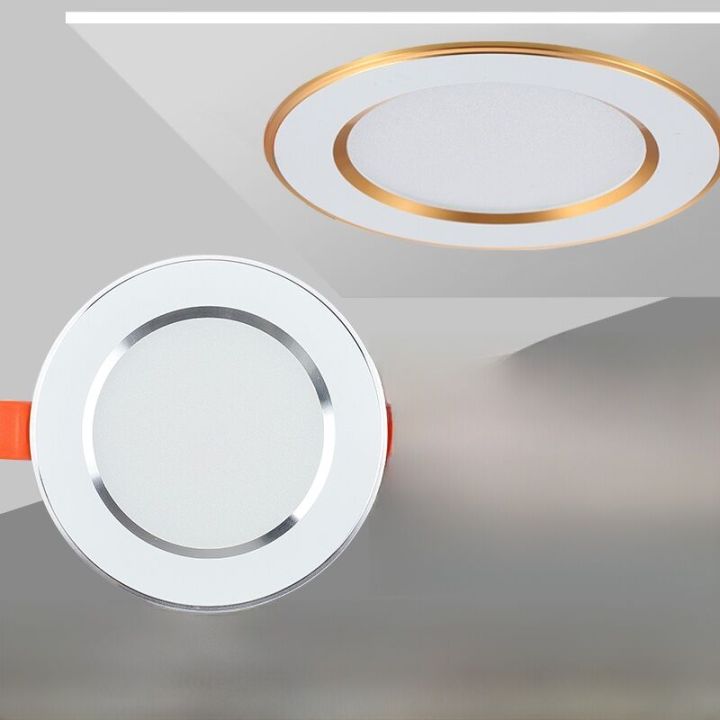 Non-Dazzling Embedded LED Downlight for Living Room Ceiling Lighting ...