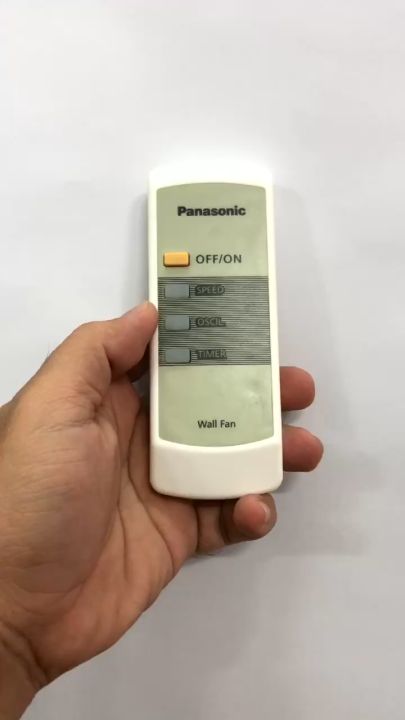 Remote Điều Khiển Từ Xa Quạt Máy Panasonic Quạt Treo Tường Kèm Pin AA ...