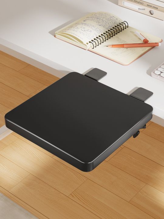 Foldable Computer Desk Keyboard Support Bracket Extended Desktop Panel ...