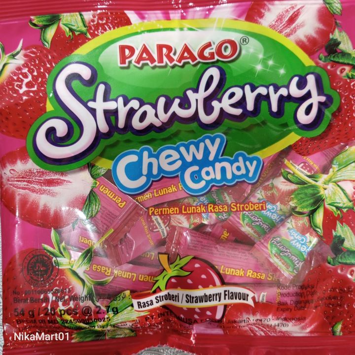 PERMEN PARAGO RASA STRAWBERRY | Lazada Indonesia