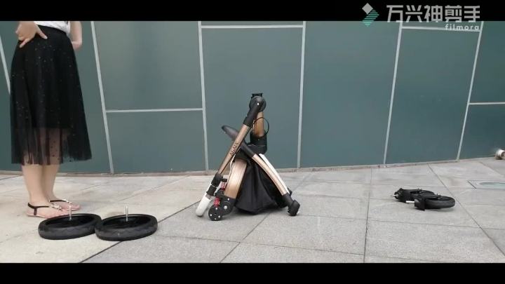 AGAPE Baby Stroller High Landscape Reclinable Leather Two-Way Stroller ...