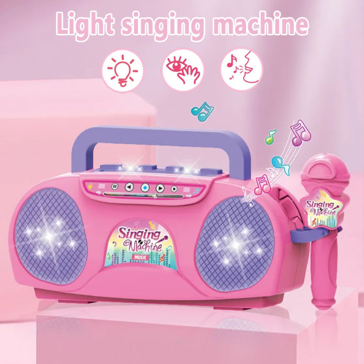 Singing Machine with Mic for Kids Musical Toys for Boy and Girl ...