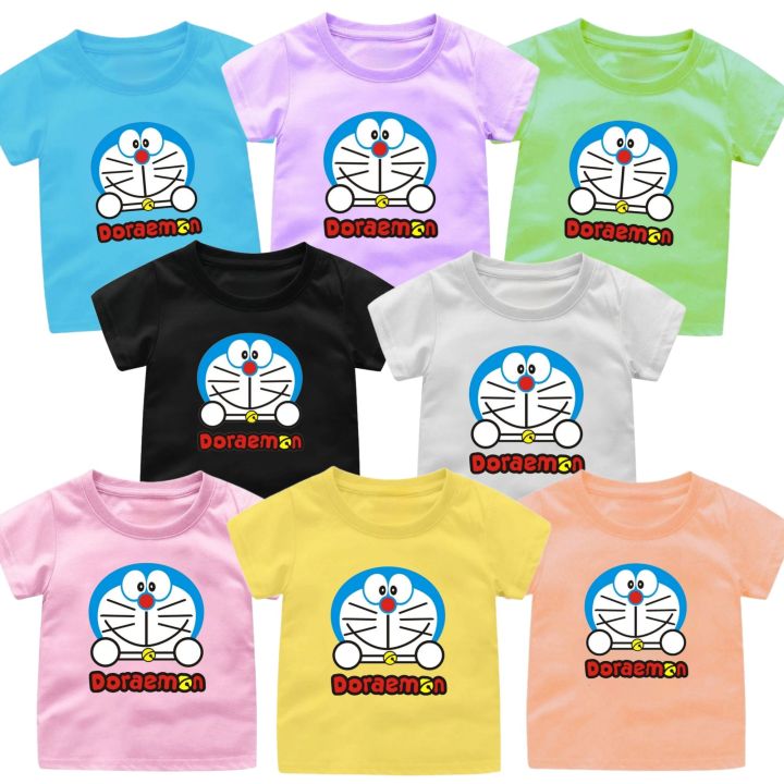 ATASAN KAOS ANAK DORAEMON CEWEK-COWOK 1-12TAHIN UK.S-3XL/ PAKAIAN ANAK ...