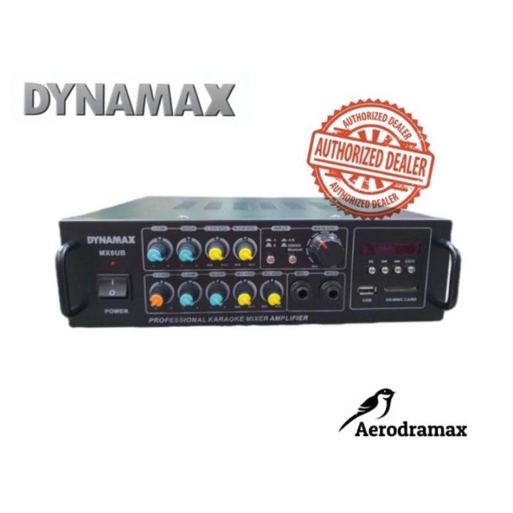 DYNAMAX HEAMDX- MX6UB Professional Karaoke Mixer Amplifier | Lazada