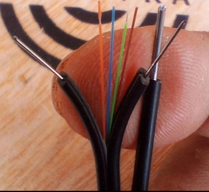 Kabel FO 250 Meter - FTTH Dropcore 4 Core 3 Seling Fiber Optik | Lazada ...