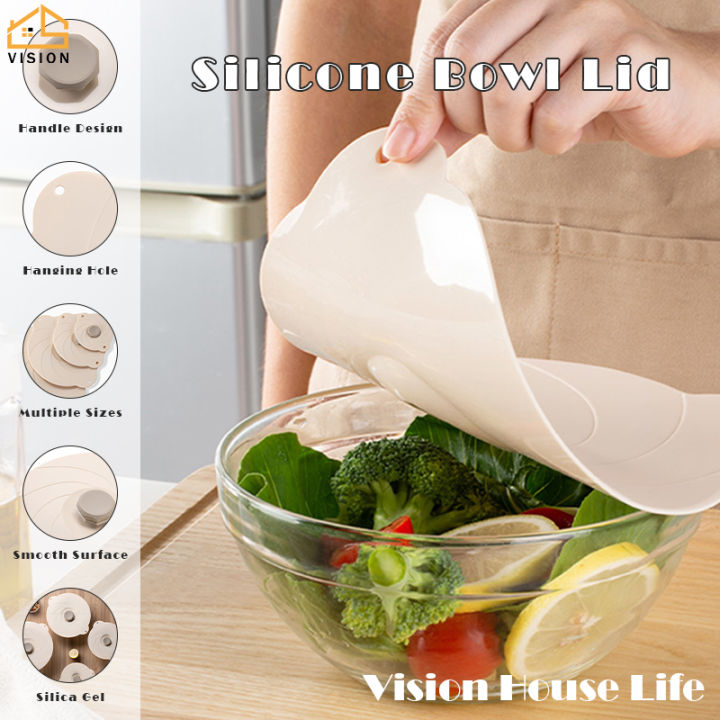 Vision Silicone Cookware Pot Lid Universal Silicone Suction Lid ...