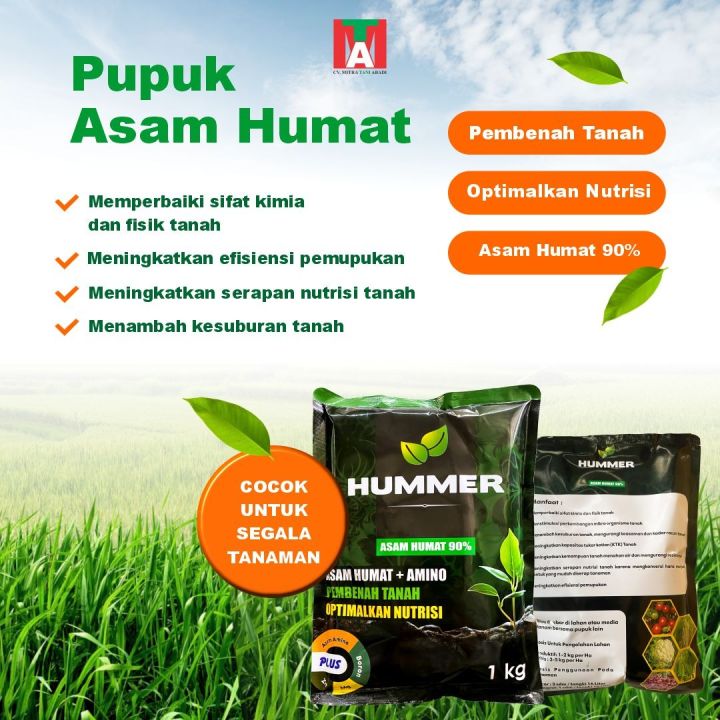 Asam Humat HUMMER 1 Kg Humic Acid 90% | Lazada Indonesia