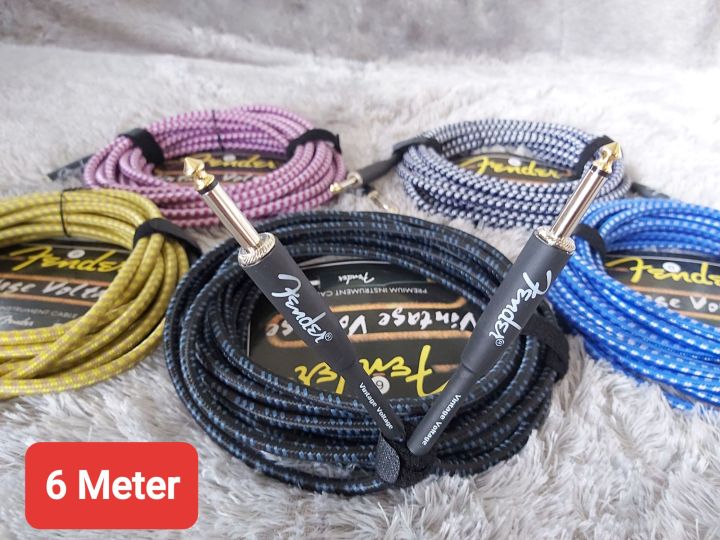 Kabel Jack Gitar Fender 6 Meter | Lazada Indonesia