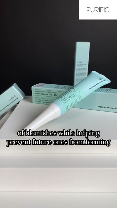 PURIFIC Rapid Relief Acne Spot Treatment Gel | Lazada