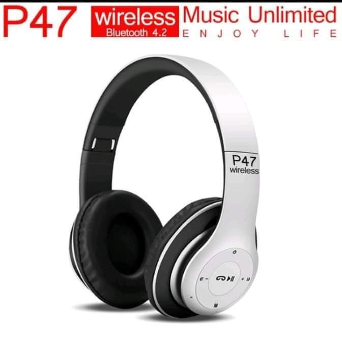 P47 Bluetooth Wireless Headphone High Quality Sound | Lazada PH